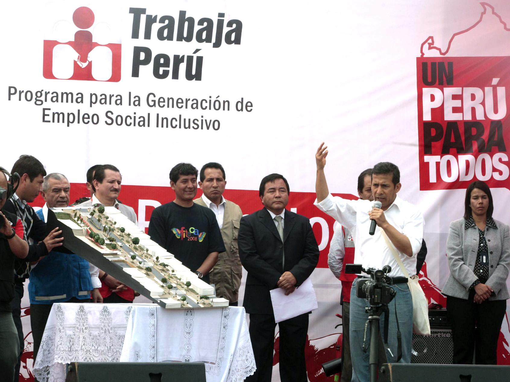 Presidente Humala afirma que programas sociales deben ser productivos ...