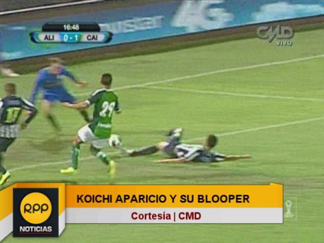 Alianza Lima vs. Los Caimanes: Koichi Aparicio y su gol en contra | RPP ...