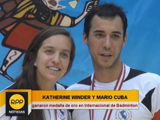 Perú logra medalla de oro en I Internacional Series 2015 de Bádminton ...