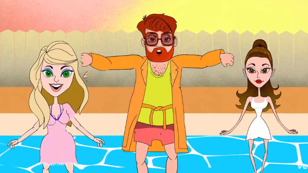 Ariana Grande y Meghan Trainor son caricaturas en videoclip | RPP Noticias