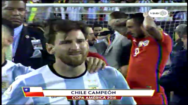 Chile vs. Argentina: Messi y su conmovedor llanto tras perder la final ...
