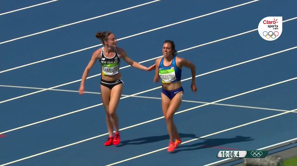 Abbey D’Agostino y Nikki Hamblin, una historia detrás de una caída en ...