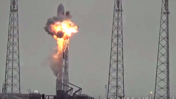 Publican video del momento exacto de la explosión del cohete de SpaceX ...