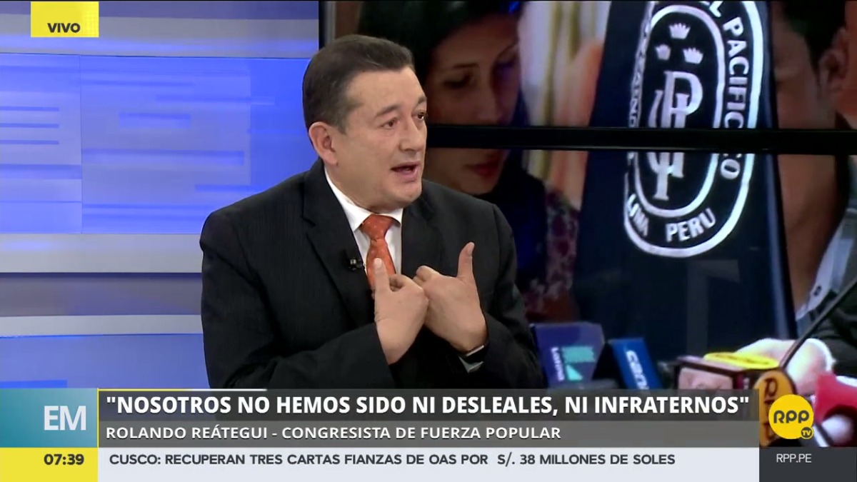 Reátegui: "Alberto Fujimori es el líder histórico, pero nuestra ...