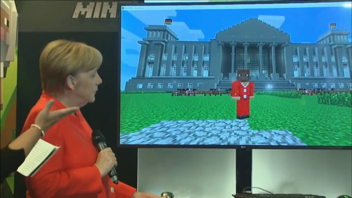 Así fue la inauguración de la Gamescom 2017 con Angela Merkel | RPP ...