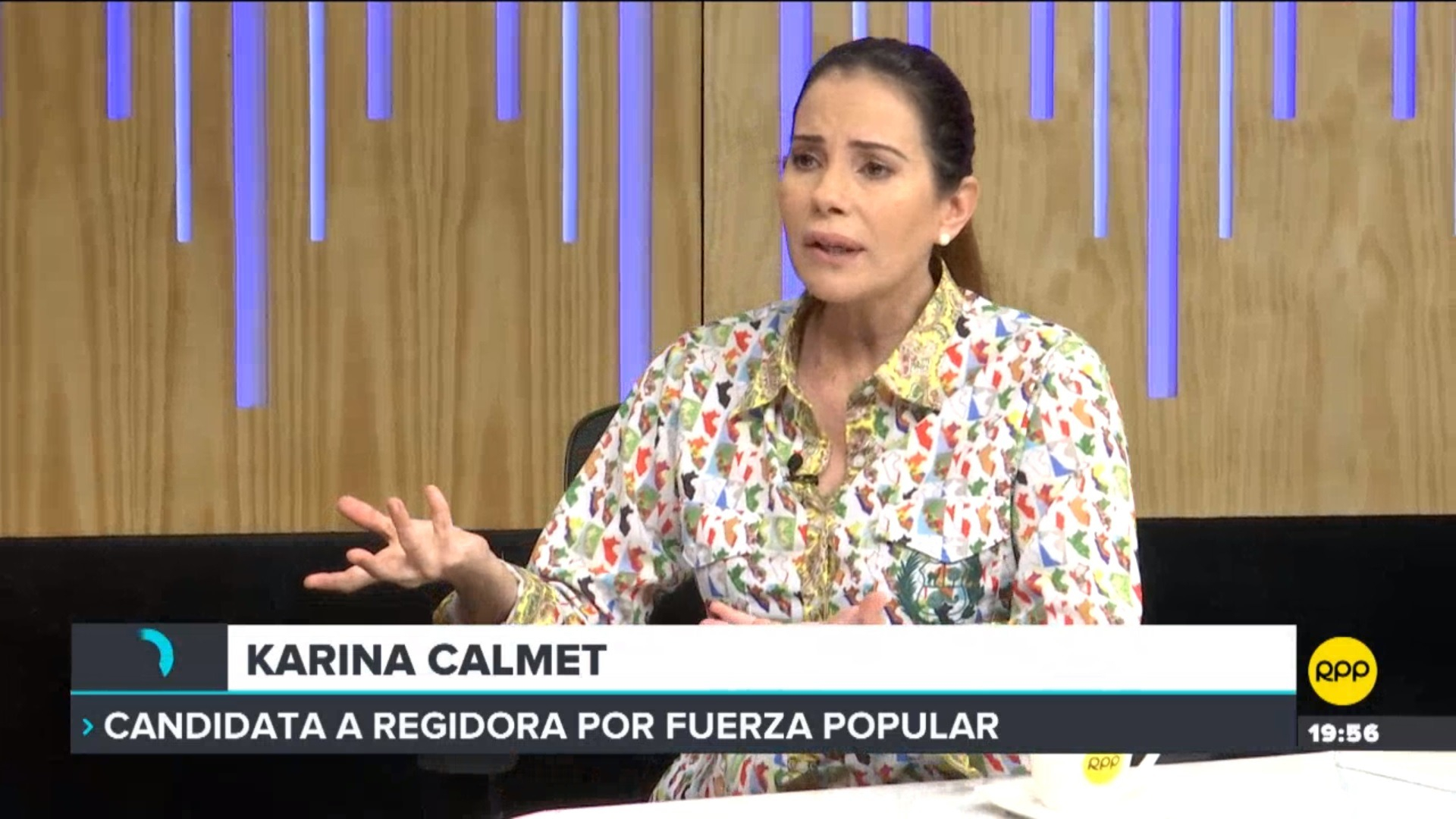 Video | Karina Calmet: "Estoy muy contenta de haber sido invitada por ...